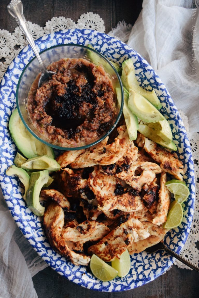 Cuban Chicken Strips and Vegetable Chutney - Living The Gourmet