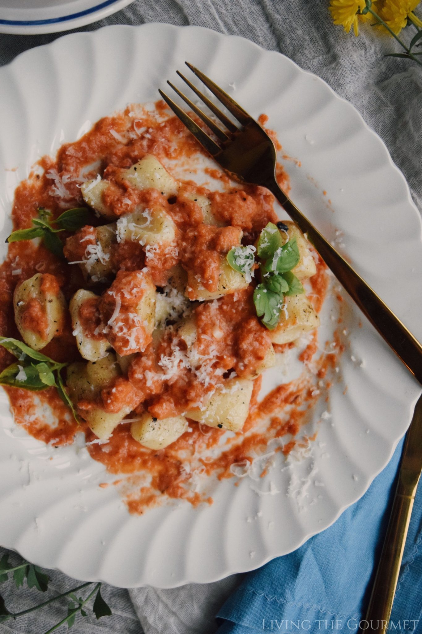 Ricotta Gnocchi Alla Vodka - Living The Gourmet