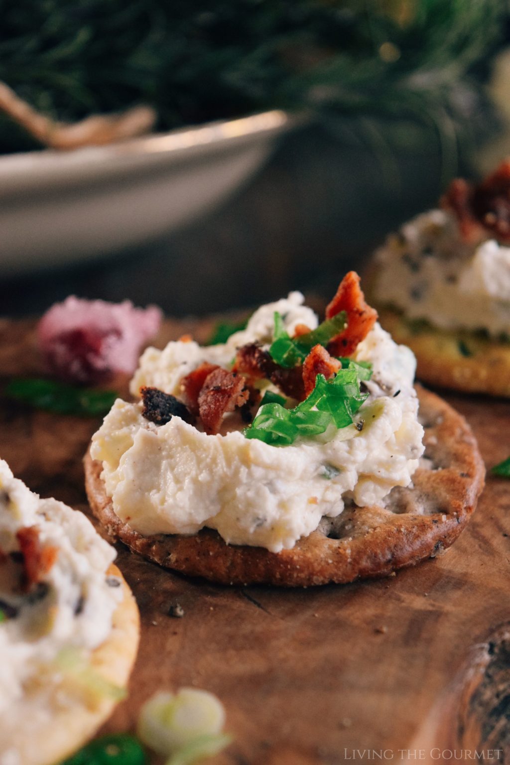 Cream Cheese Bacon Dip - Living The Gourmet