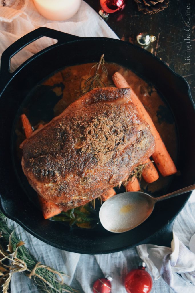 Brown Sugar & Ginger Spiced Pork Roast - Living The Gourmet