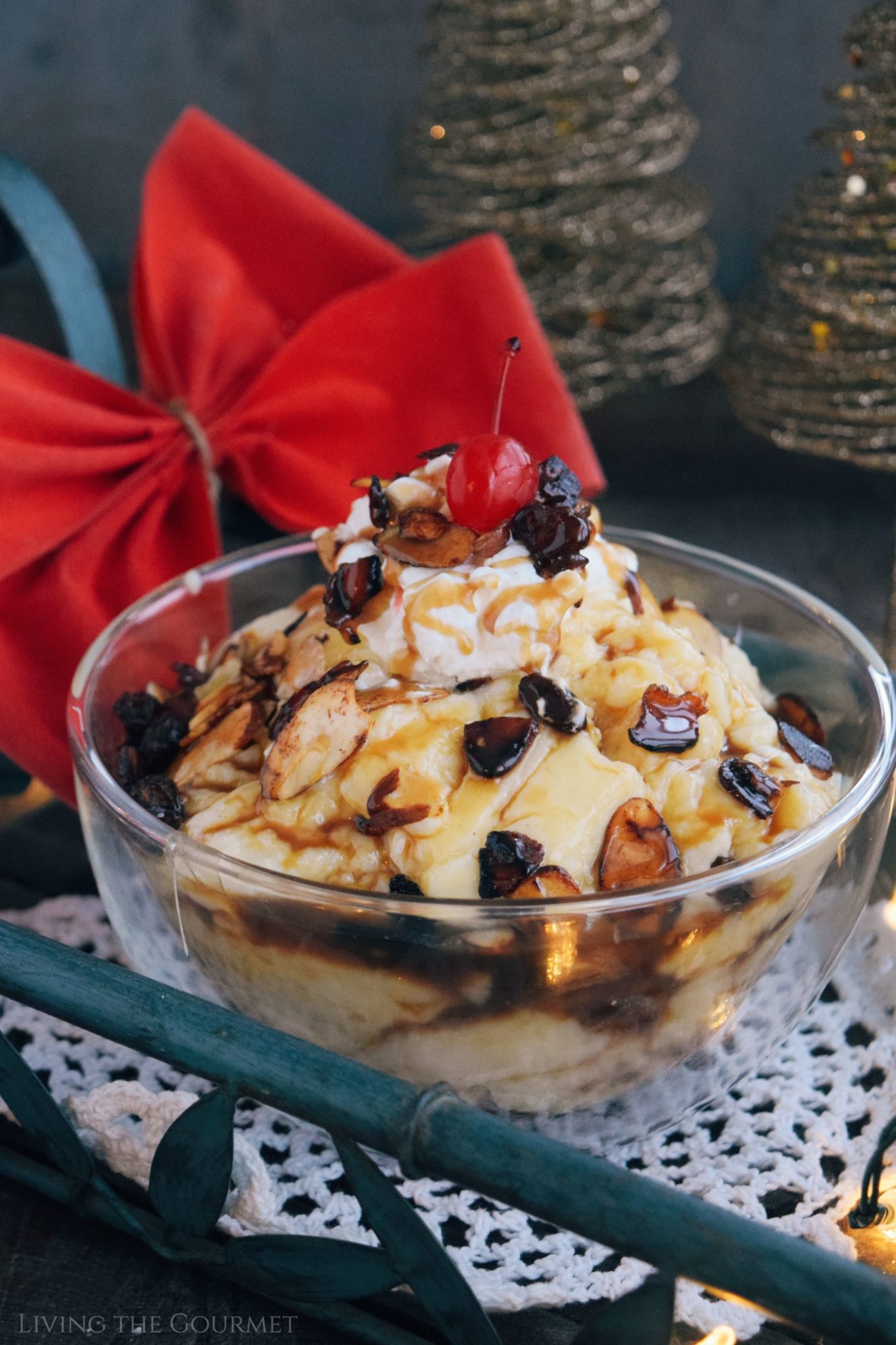 Vanilla Pudding with Rum Sauce - Living The Gourmet