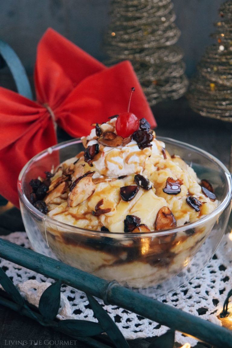 Vanilla Pudding with Rum Sauce - Living The Gourmet