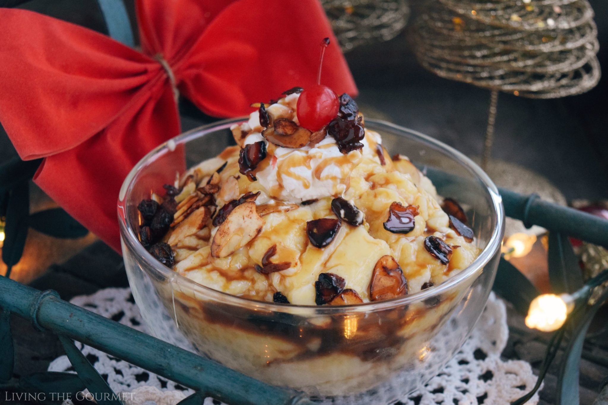 Vanilla Pudding with Rum Sauce - Living The Gourmet