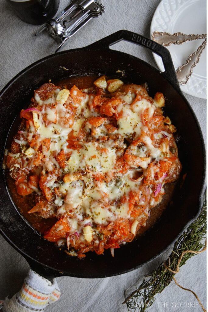 Pork Pizzaiola - Living The Gourmet