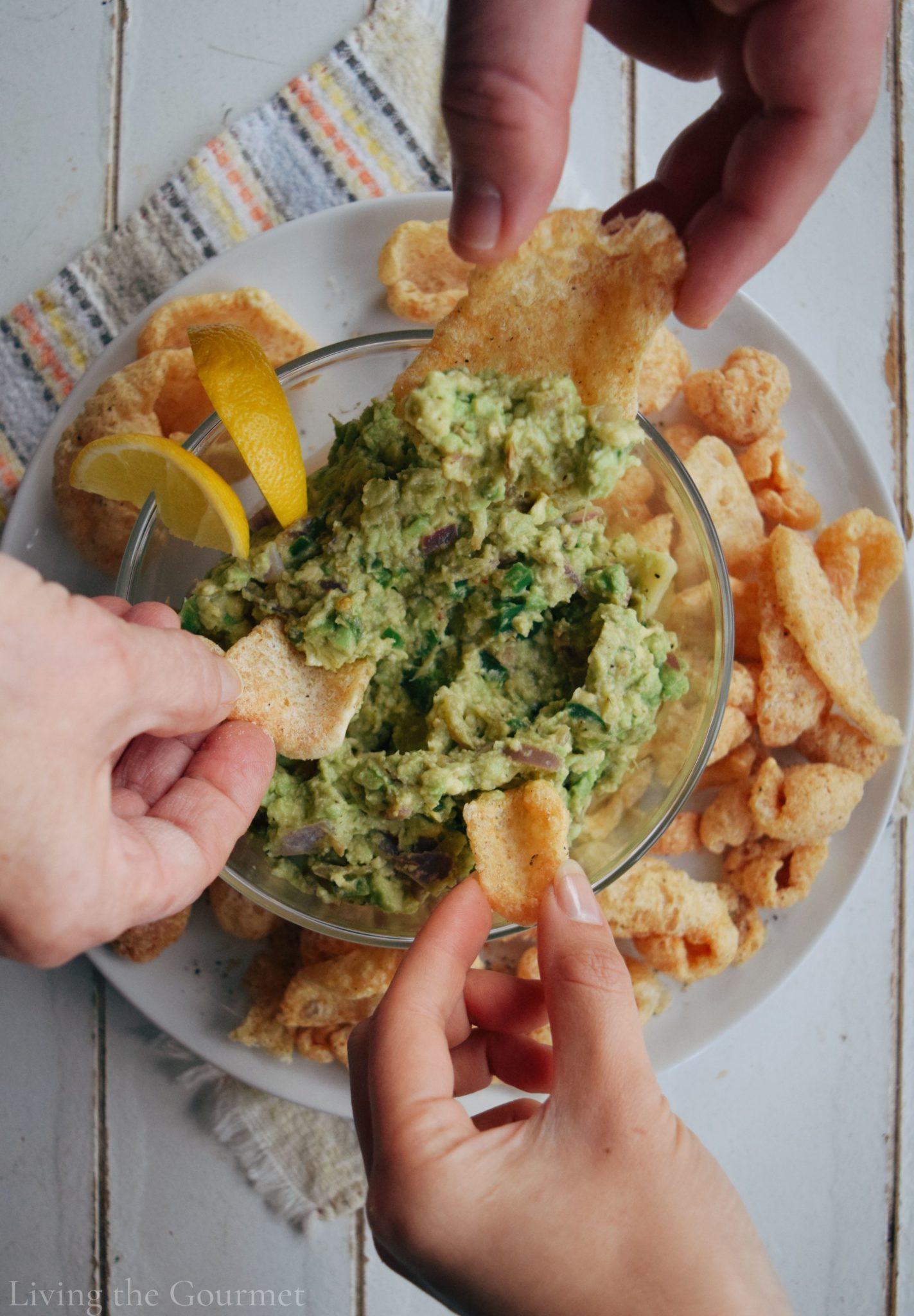 Grilled Jalapeno Guacamole - Living The Gourmet