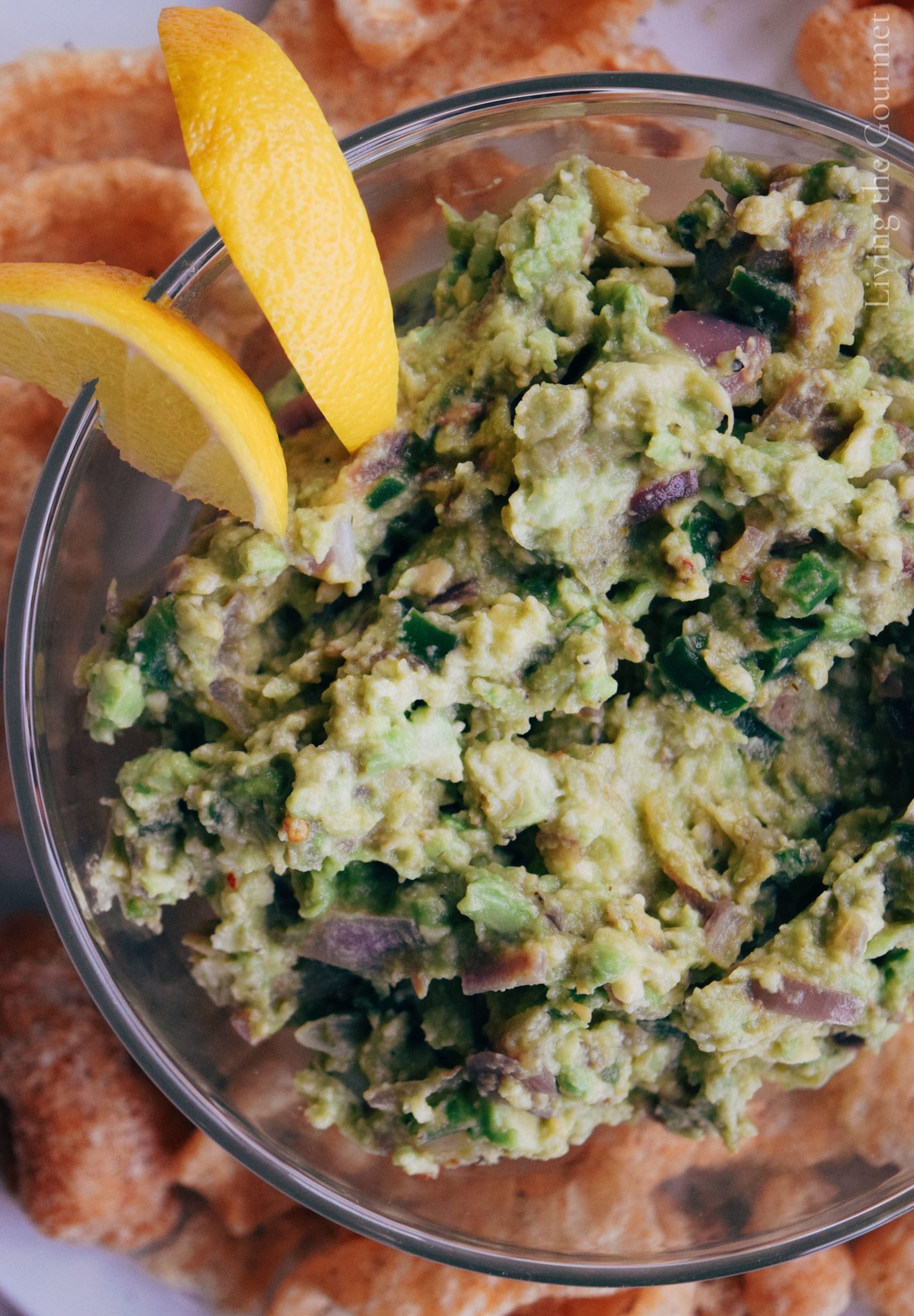 Grilled Jalapeno Guacamole - Living The Gourmet