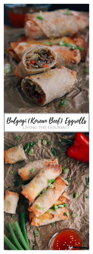 Bulgogi (Korean Beef) Eggrolls - Living The Gourmet