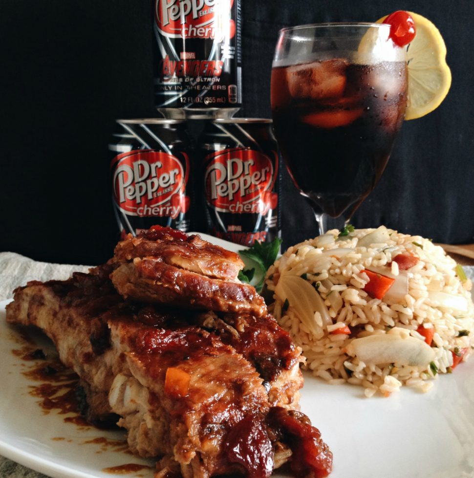 Dr Pepper® Cherry Soda Ribs - Living The Gourmet