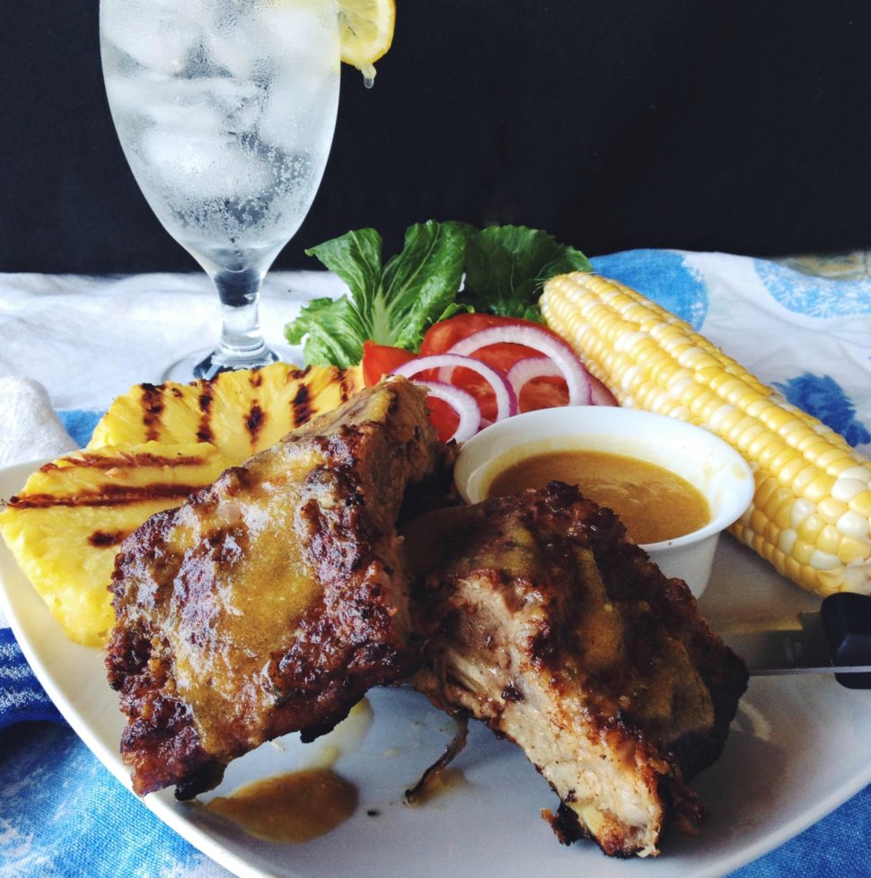 Smithfield Baby Back Ribs with Brown Sugar Rub and Pineapple Sauce ...