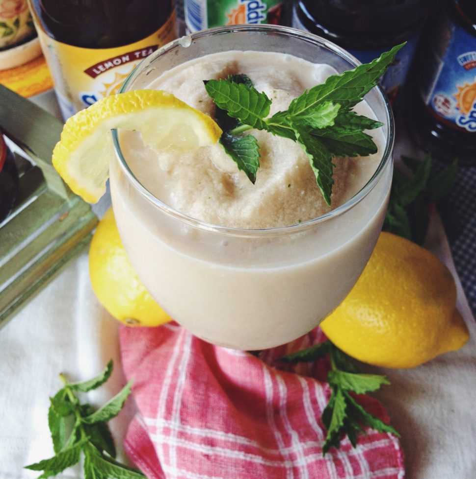 Snapple Lemon Slushy - Living The Gourmet
