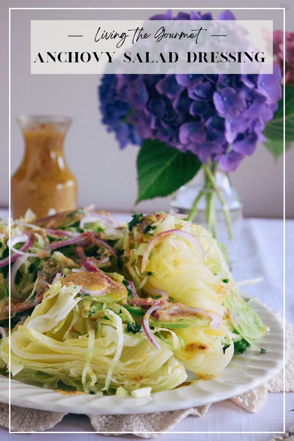 Anchovy Salad Dressing - Living The Gourmet