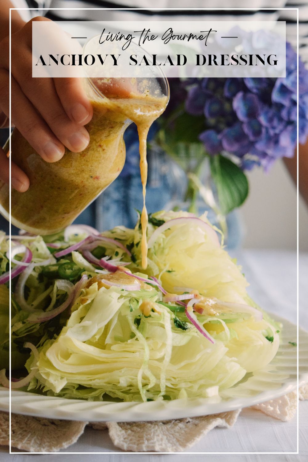 Anchovy Salad Dressing - Living The Gourmet