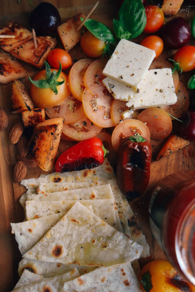 Summer Salsa Board - Living The Gourmet