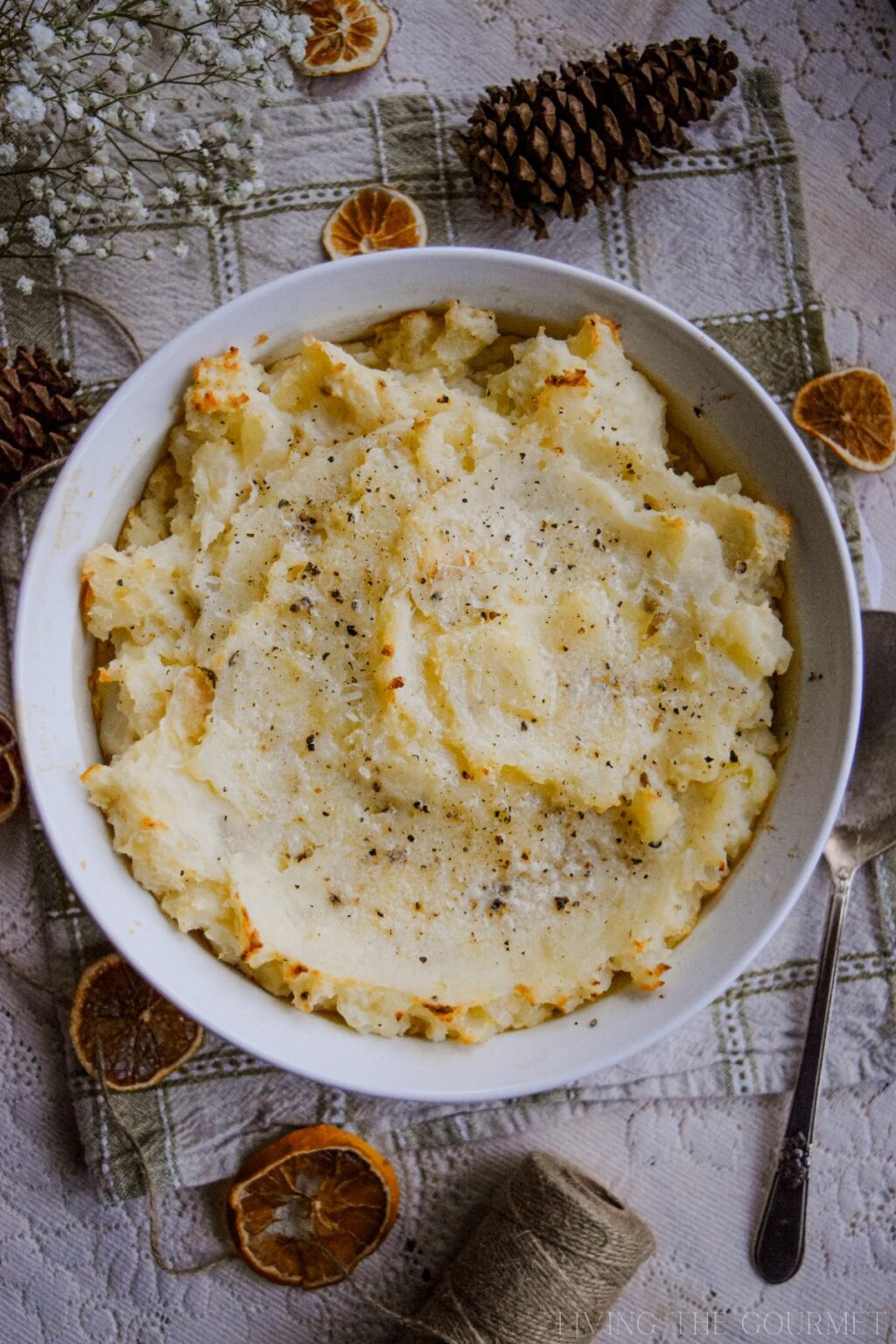 Creamy Ricotta Mashed Potatoes - Living The Gourmet