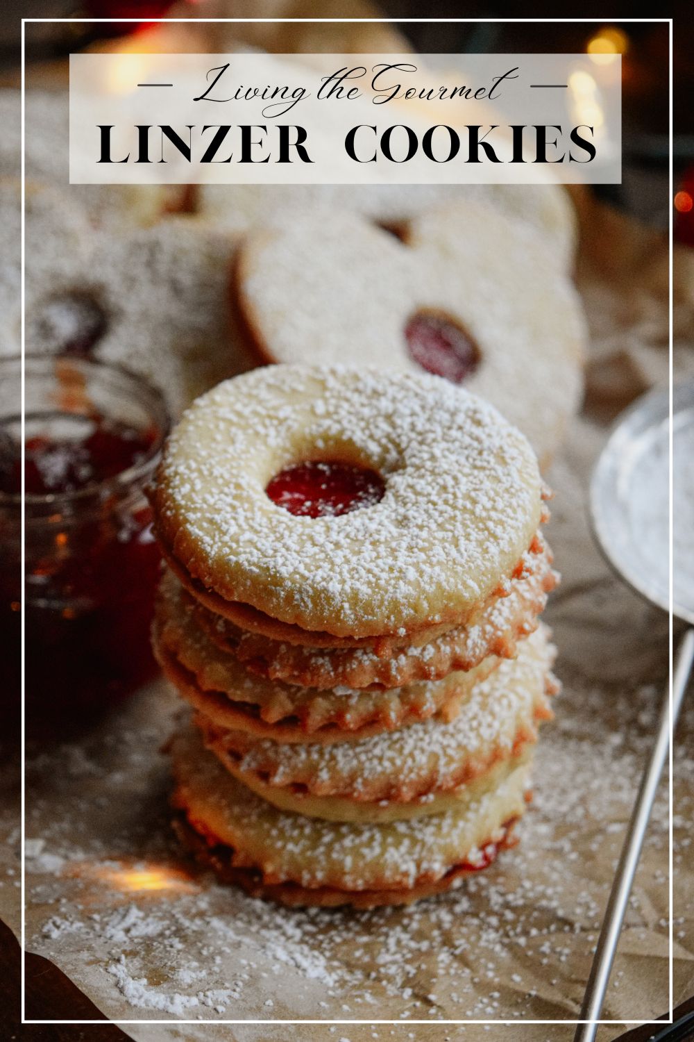 Linzer-Cookies-3 - Living The Gourmet