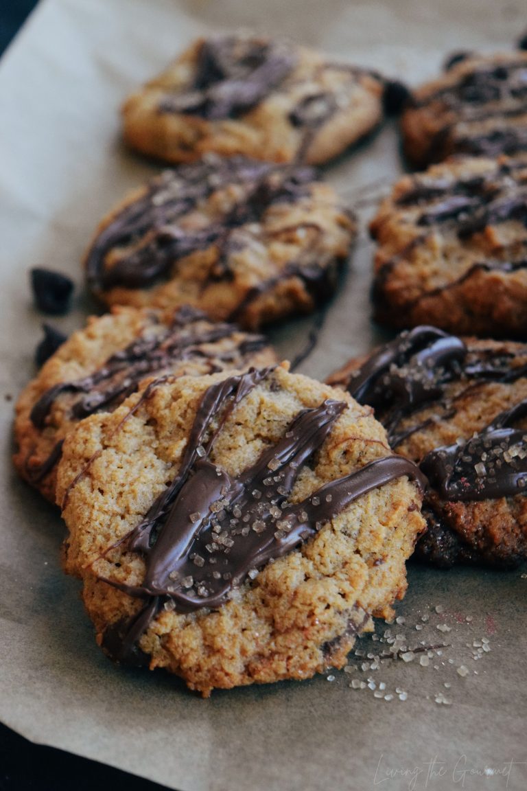 Crunchy Chocolate Chip Cookies (Gluten Free) - Living The Gourmet