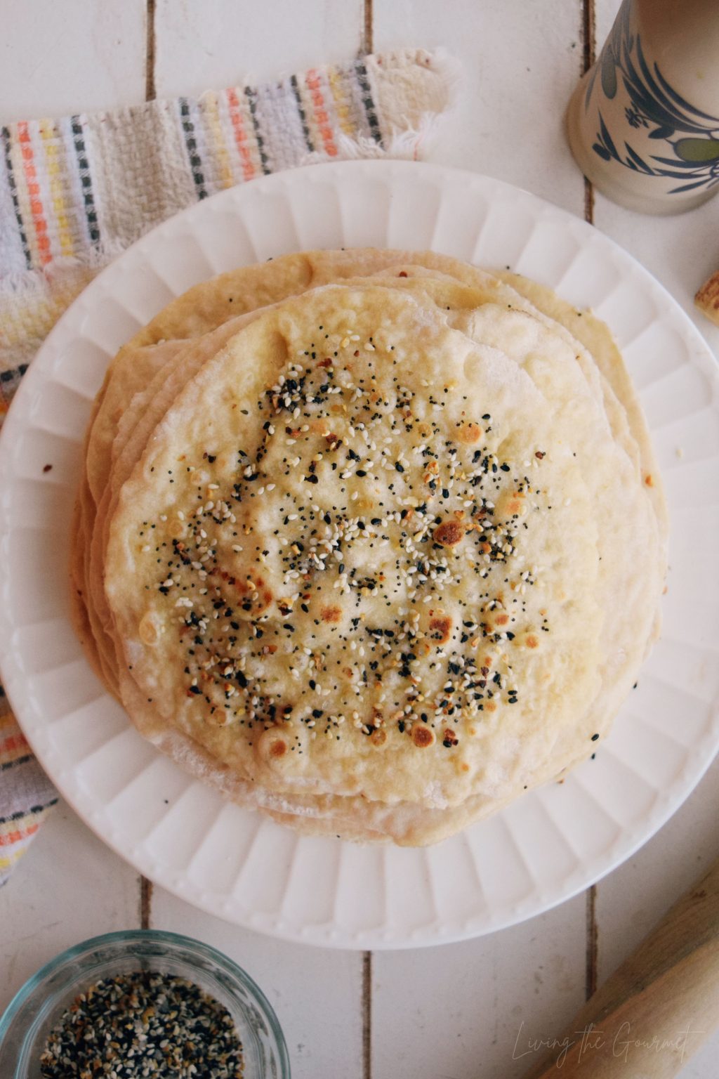 Fresh Pita Bread - Living The Gourmet