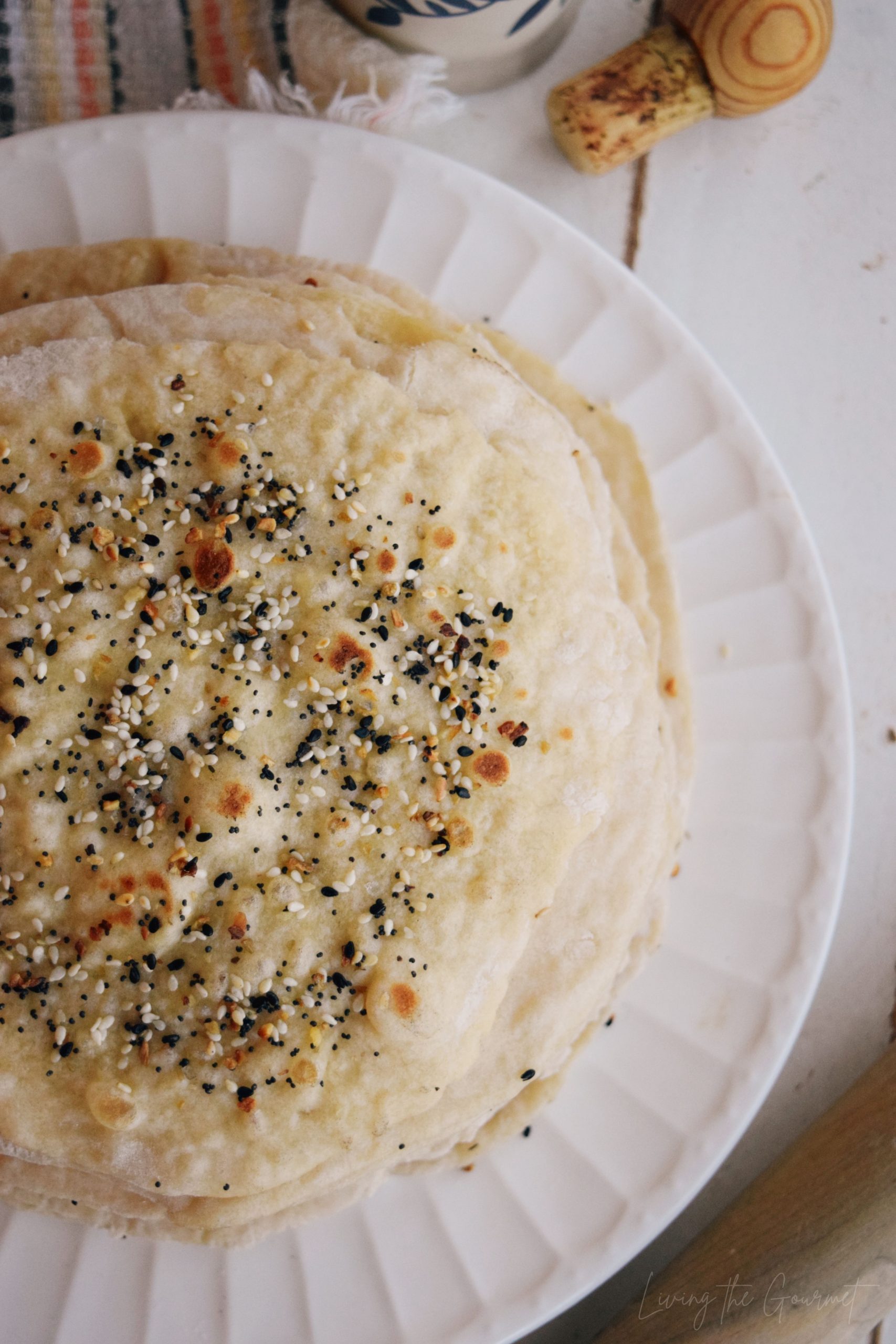 Fresh Pita Bread - Living The Gourmet