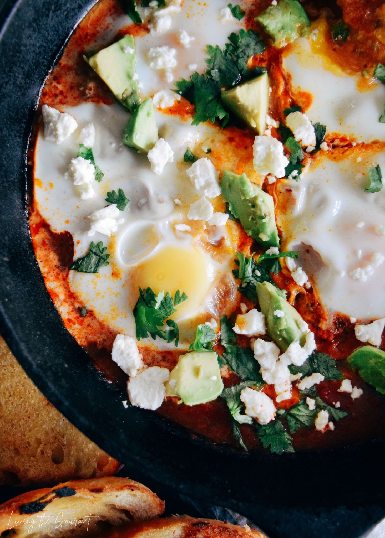 Easy Shakshuka - Living The Gourmet