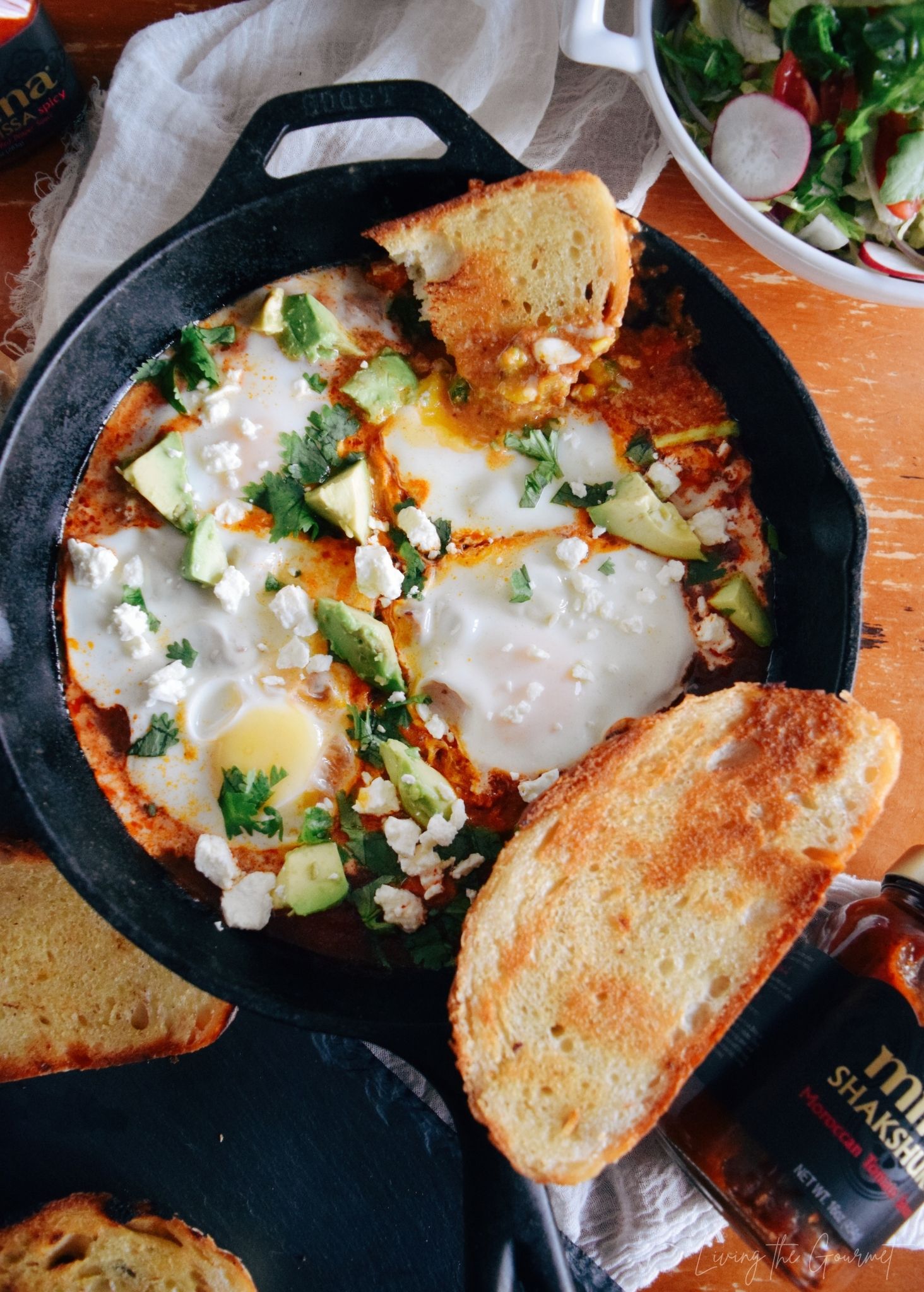 Easy Shakshuka - Living The Gourmet