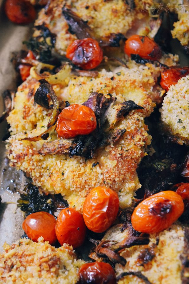 Oven Fried Panko Chicken - Living The Gourmet
