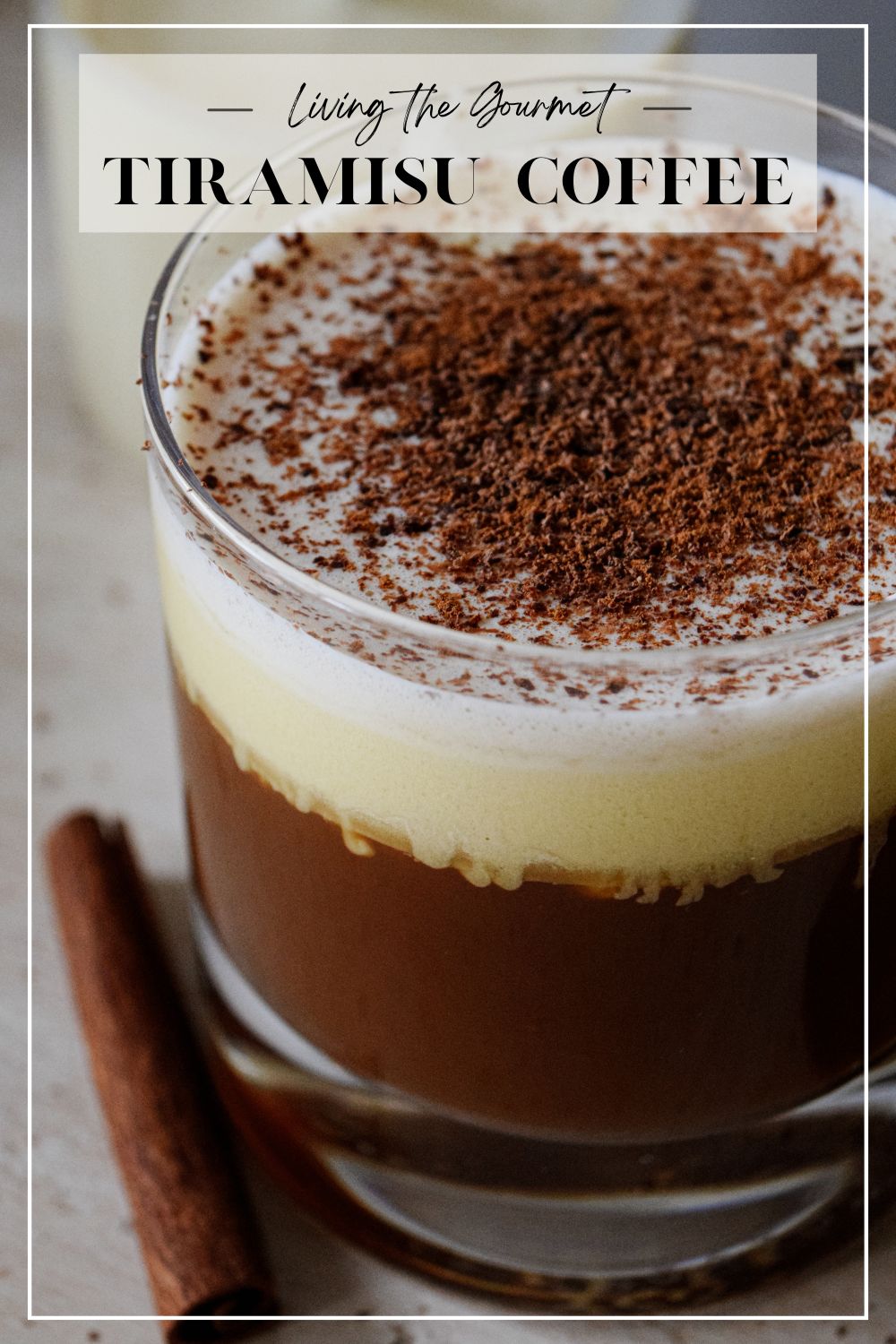 Tiramisu Coffee - Living The Gourmet