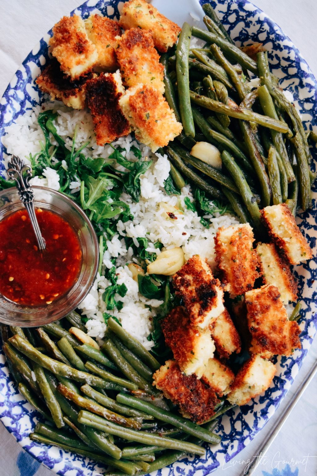 Panko Crusted Tofu Bites - Living The Gourmet