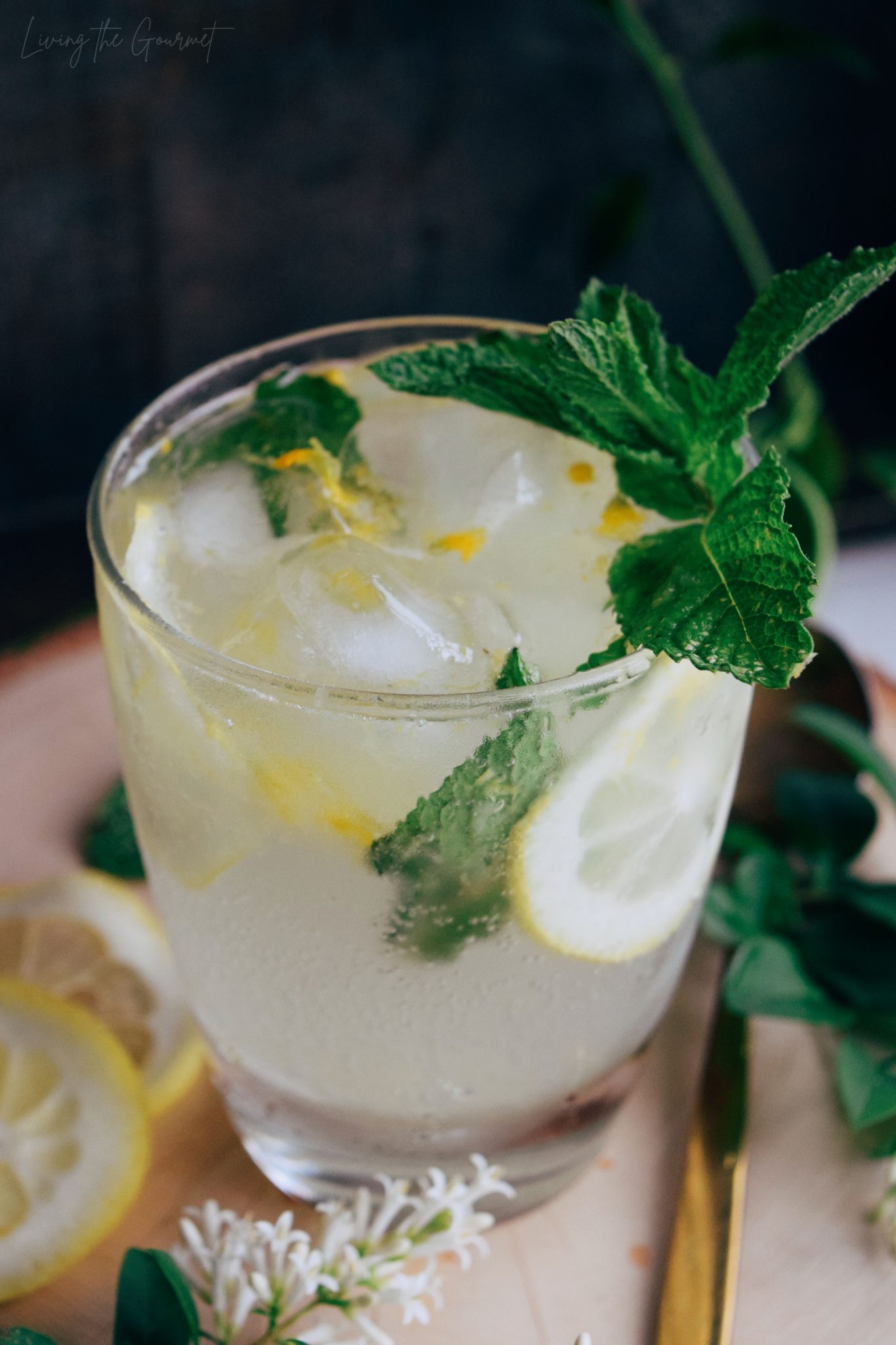 Botanical Gin Lemonade - Living The Gourmet
