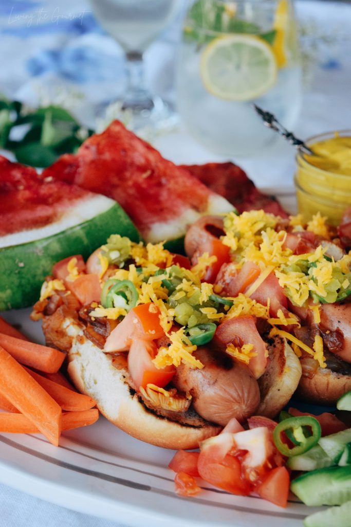 Spicy Relish Hot Dogs - Living The Gourmet