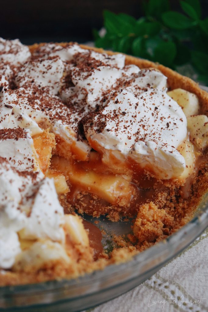 No Bake Banoffee Pie - Living The Gourmet