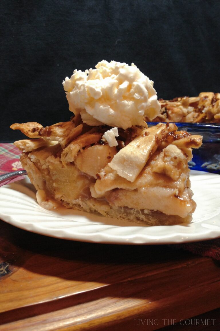 Apple Brandy Pie - Living The Gourmet