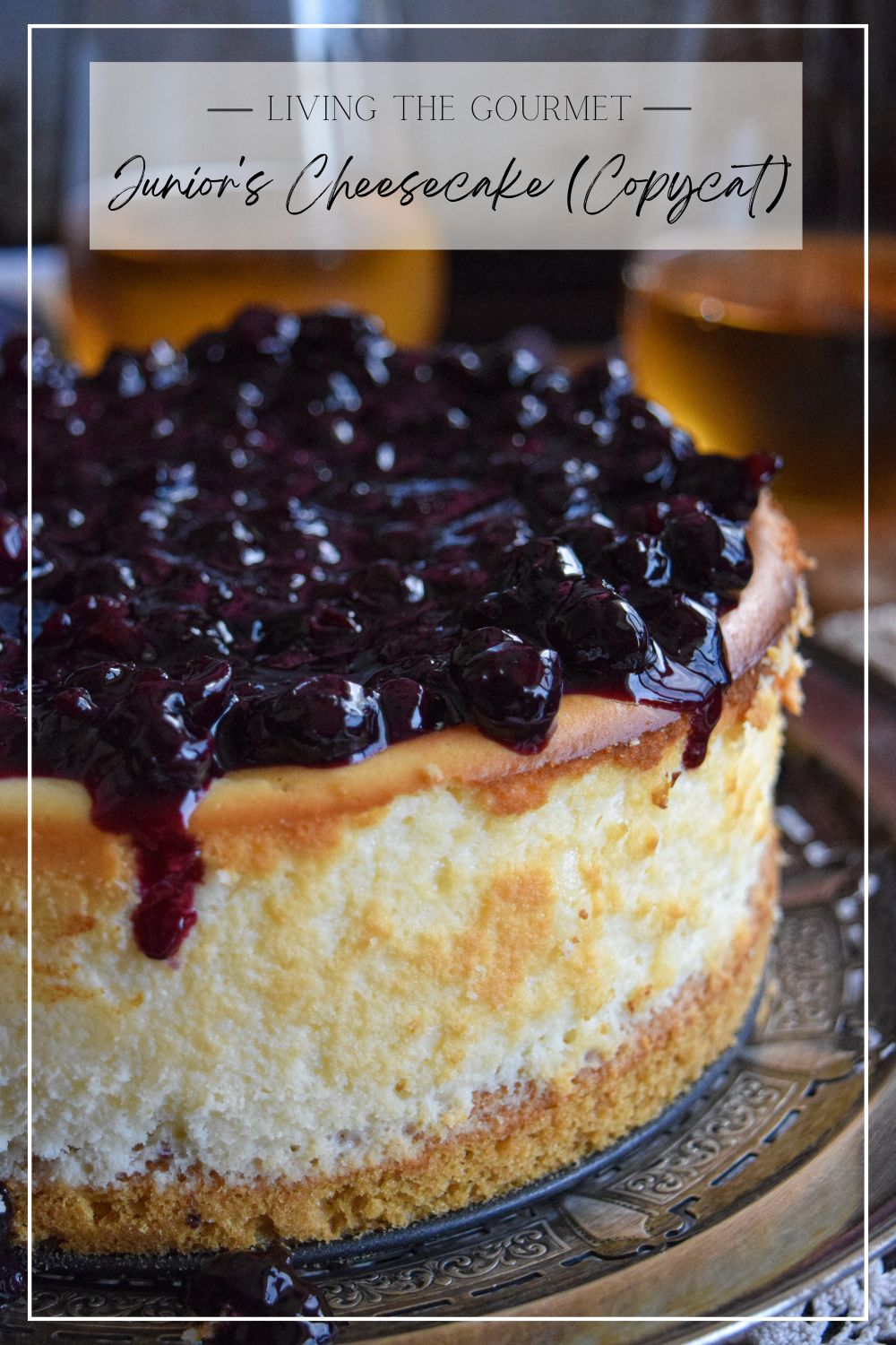Copycat Junior's Cheesecake Recipe - Living The Gourmet