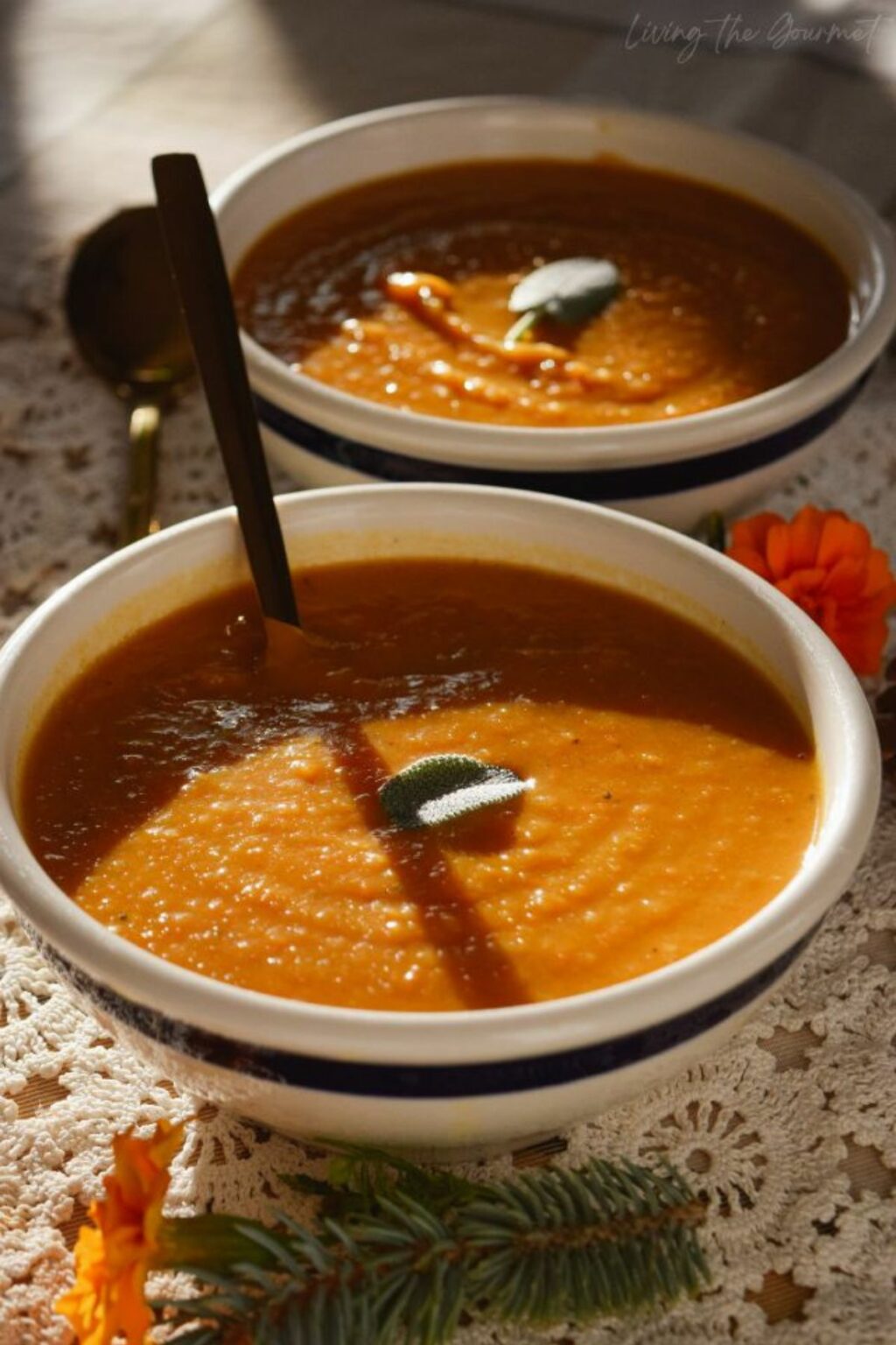 Pumpkin Bisque - Living The Gourmet