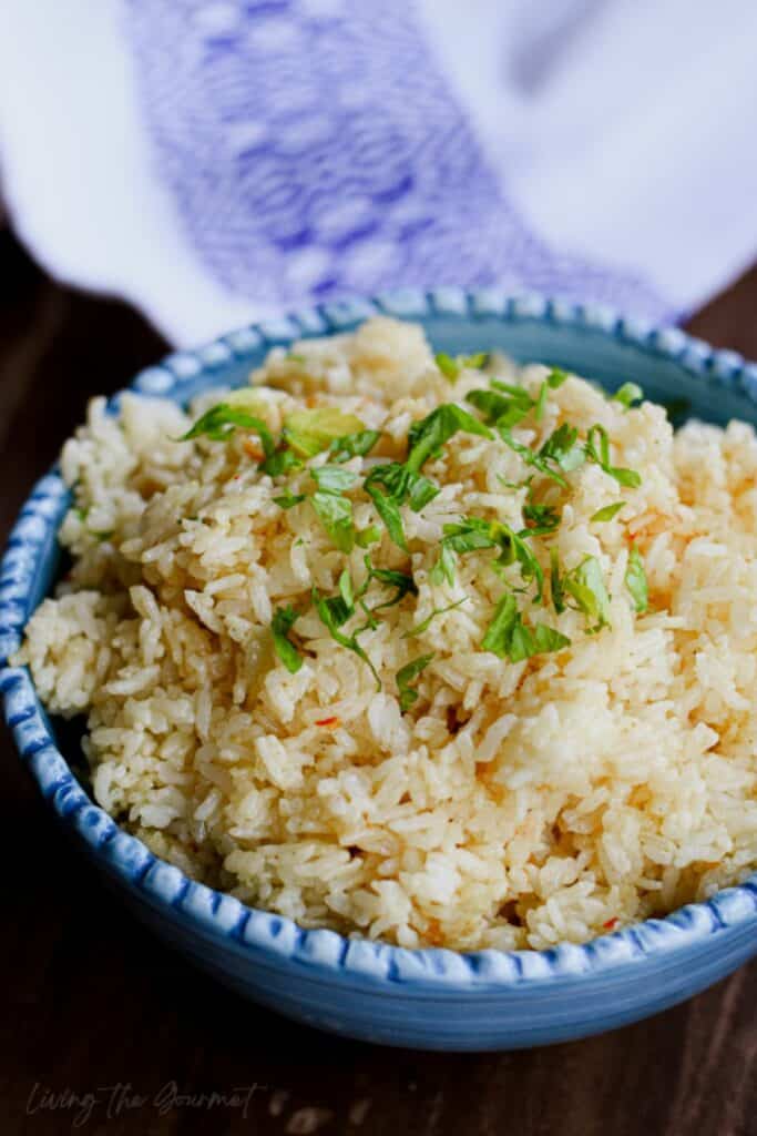 Spiced Red Chili Rice - Living The Gourmet