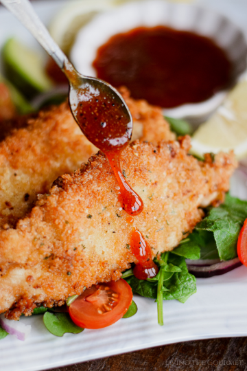 BBQ Marinated Cutlets - Living The Gourmet