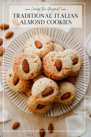 Traditional Italian Almond Cookies Recipe - Living The Gourmet