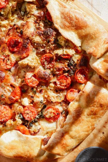 Pizza Galette - Living The Gourmet