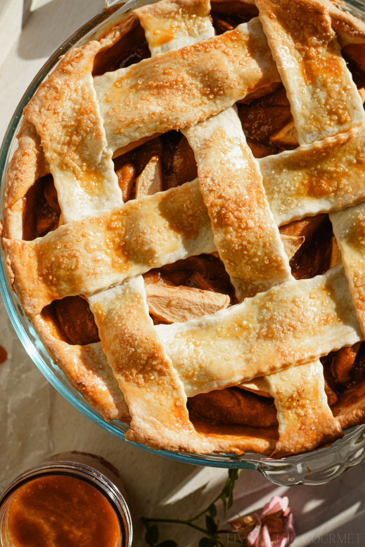 Brandy-Caramel-Apple-Pie-6 - Living The Gourmet