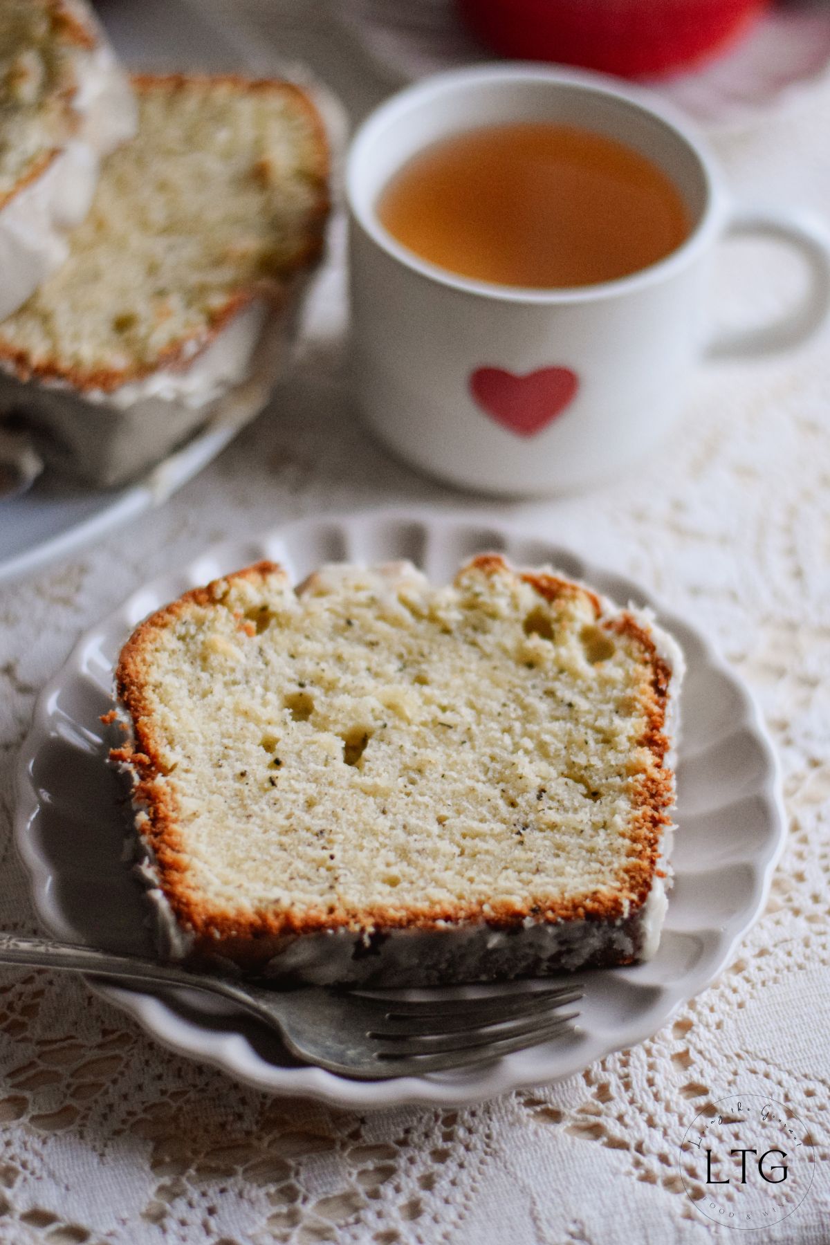 Vanilla Tea Pound Cake - Living The Gourmet