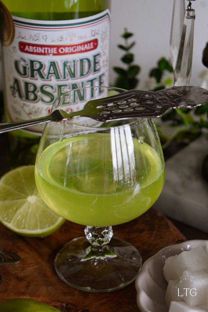 Absinthe Lime Cocktail - Living The Gourmet