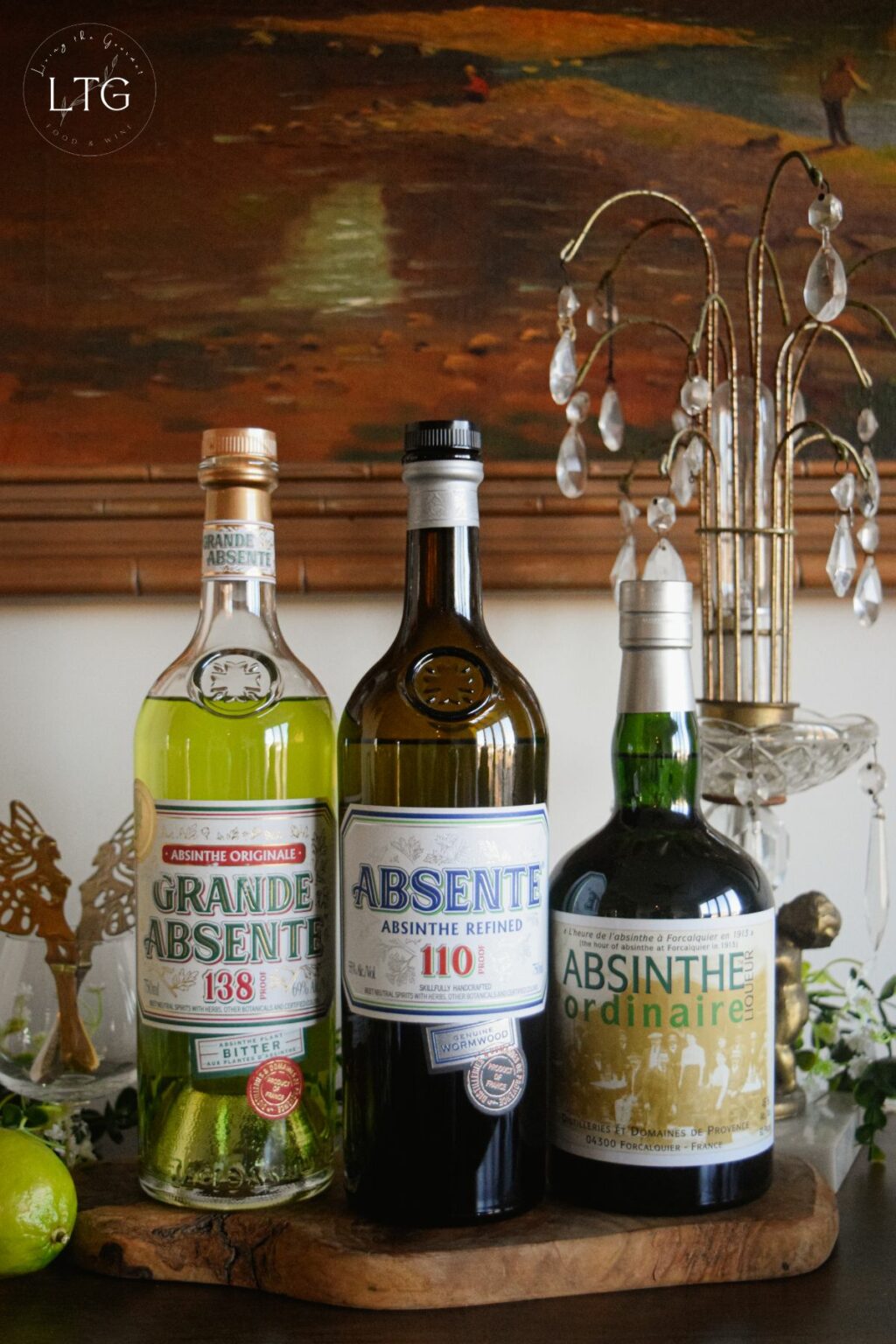 Absinthe Lime Cocktail - Living The Gourmet