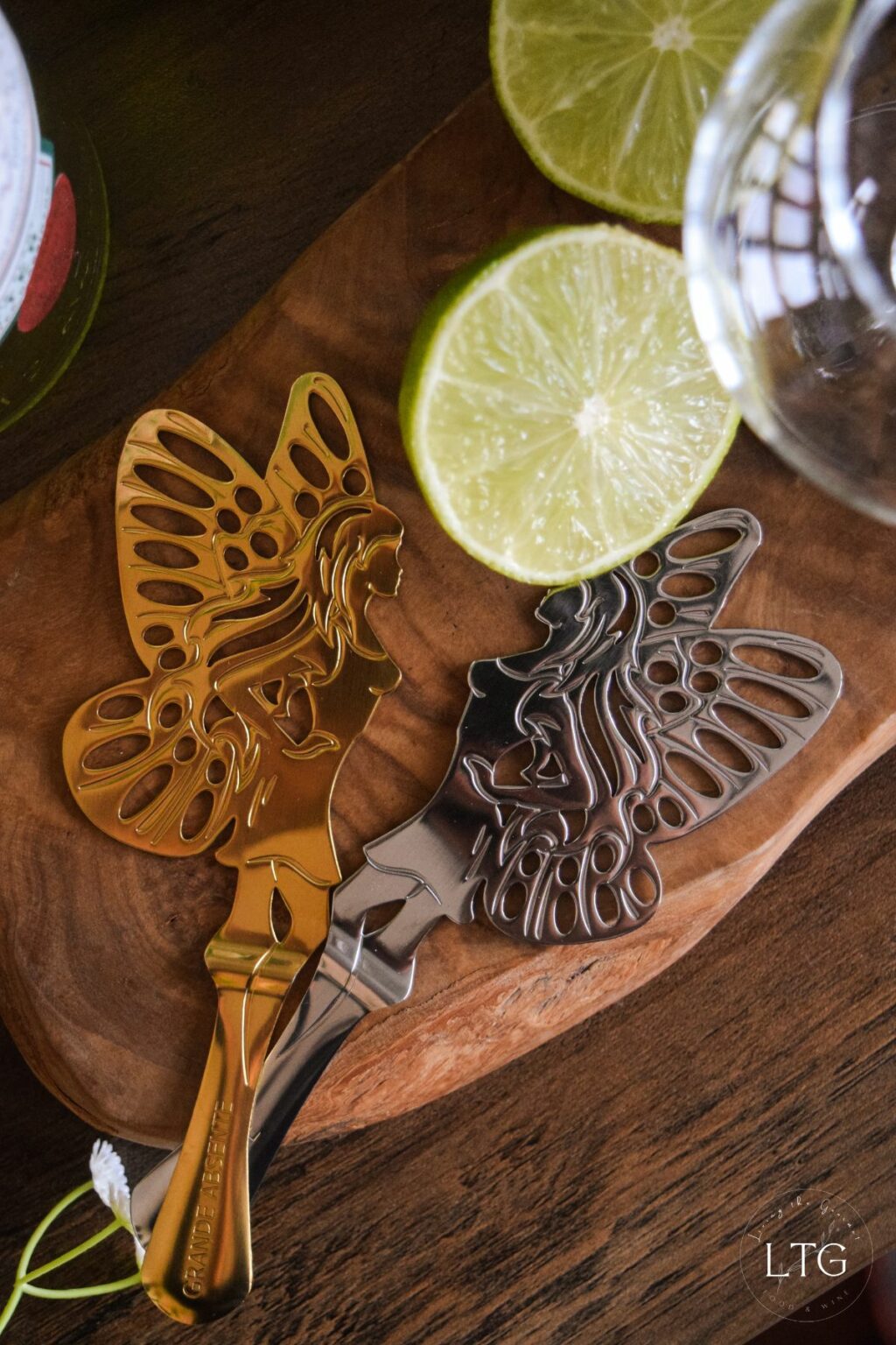 Absinthe Lime Cocktail - Living The Gourmet