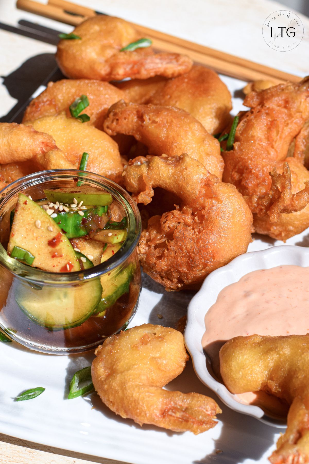 How to Cook Crispy Shrimp Tempura - Easy Recipe - Living The Gourmet