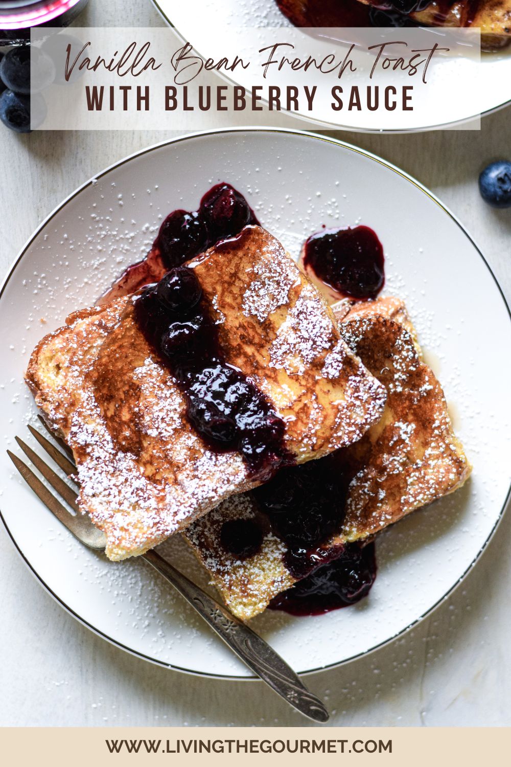 Vanilla Bean French Toast - Easy Recipe - Living The Gourmet