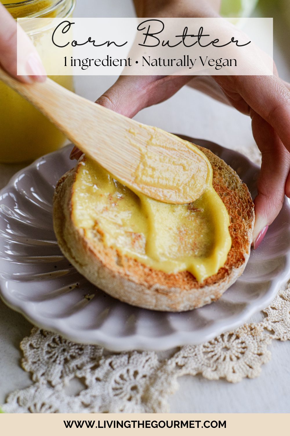 Easy 1-Ingredient Corn Butter Recipe - Living The Gourmet