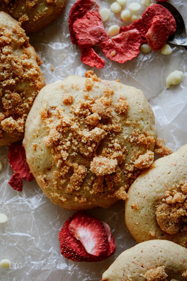 Strawberry Shortcake Cookies - Living The Gourmet